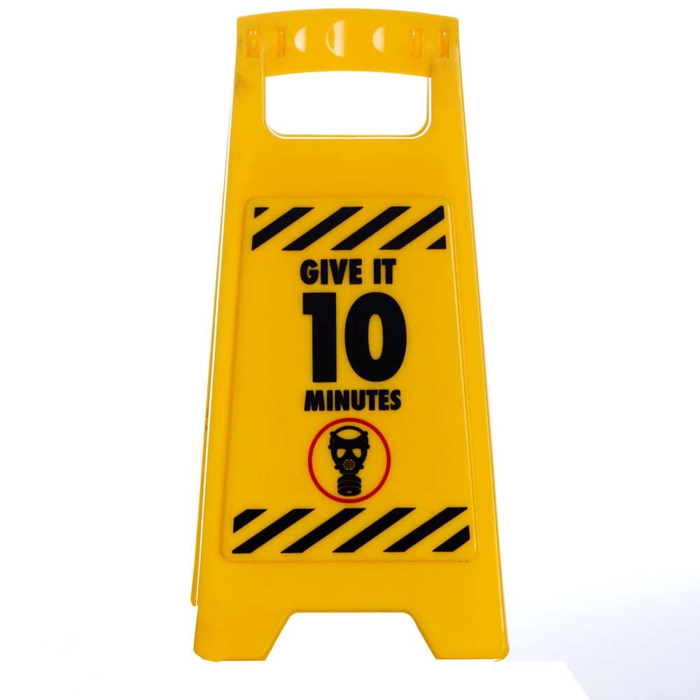 Desk Warning Sign -Health Hazard