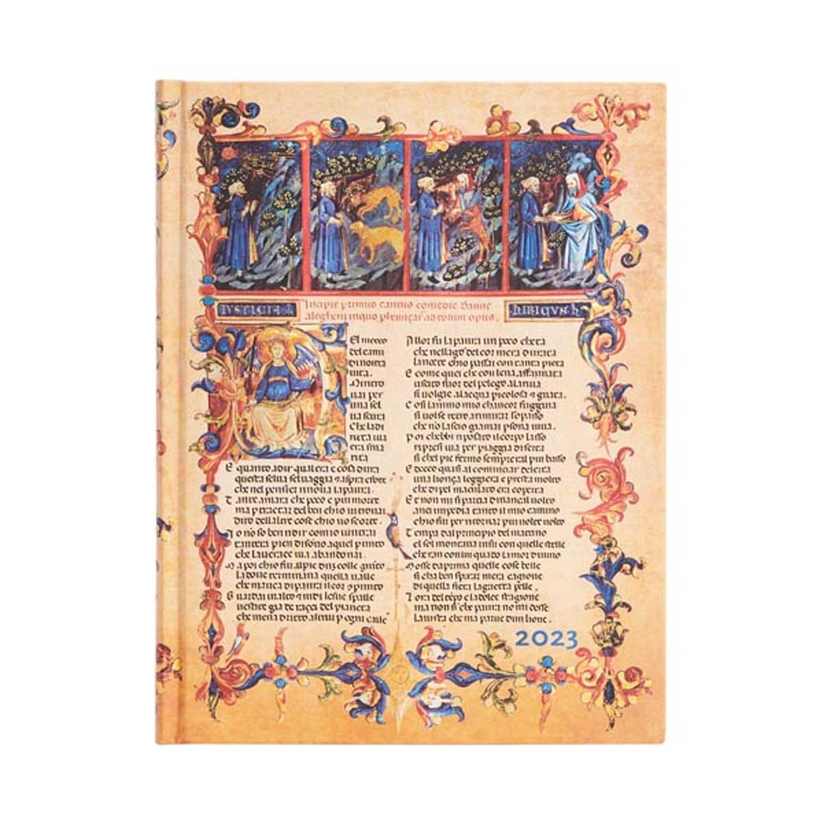 Paperblanks, Inferno 2023 Diary, Ultra Horizontal Weekly